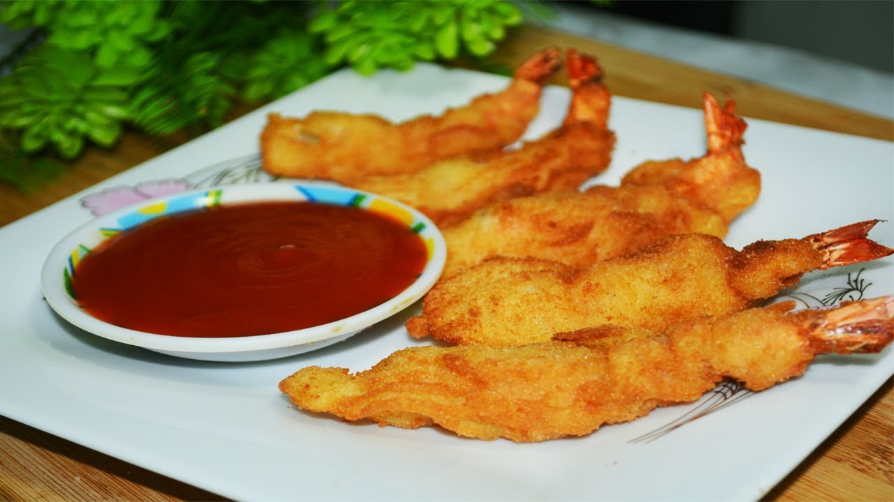 How to Make Ebi Fry (Deep Fried Breaded Prawn Recipe) | Japanese Prawn ...