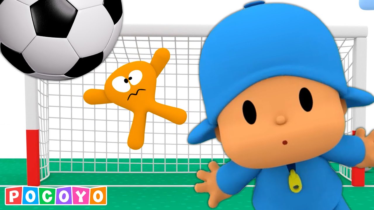 Can Pocoyo Win the Ultimate Football Challenge? ⚽ Shoot & SCORE ...