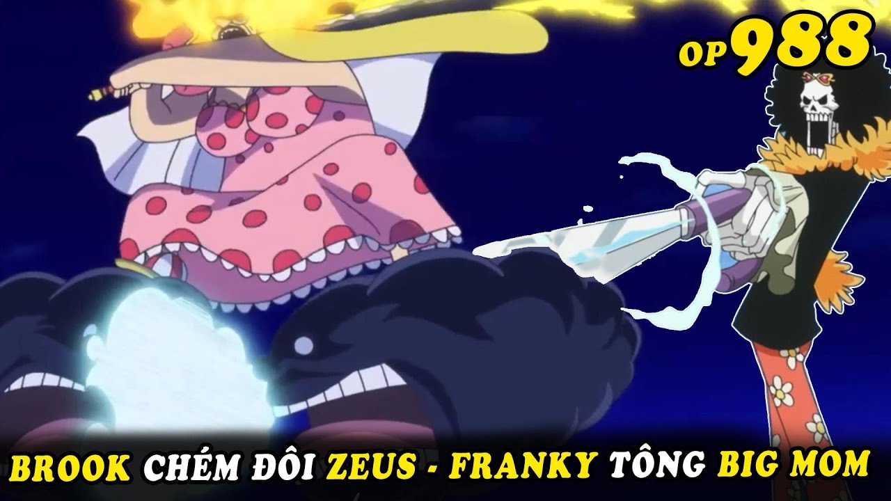 Sanji giải cứu Momo , Brook và Franky khiến Big Mom ngã - Tóm tắt full ...