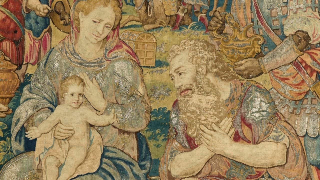 L'Œuvre en scène : Une tapisserie Renaissance de l’Adoration des mages ...