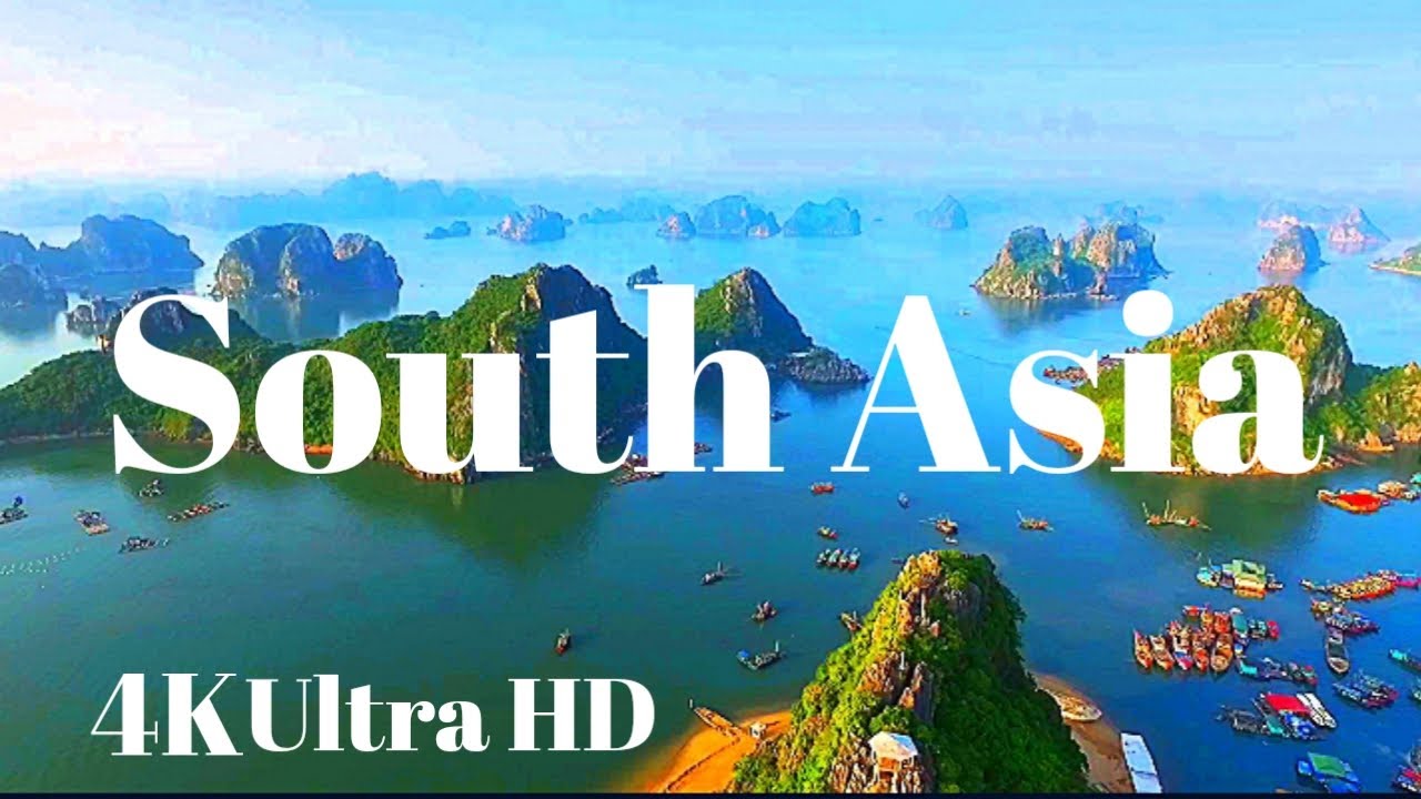 South Asia 4K- Zs Views With Sleep Music - YouTube