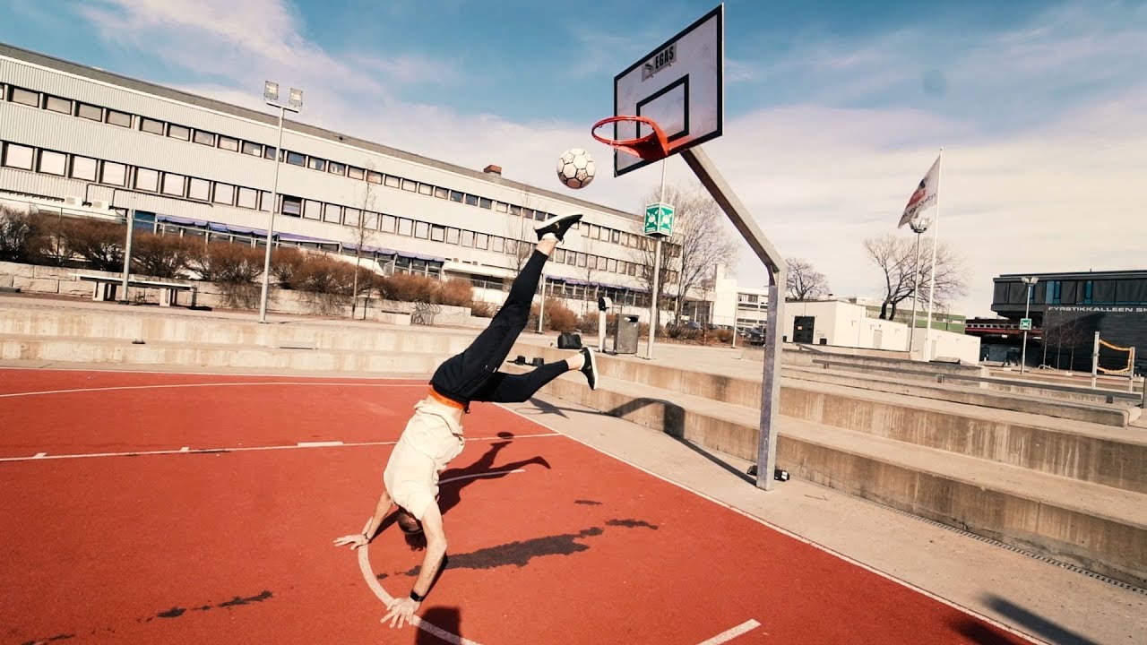 Basketball Hoop Challenge! // DAILY VLOG 12 - YouTube