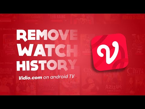 Cara Hapus Histori Tontonan/Lanjutkan Menonton Vidio.com di Android TV