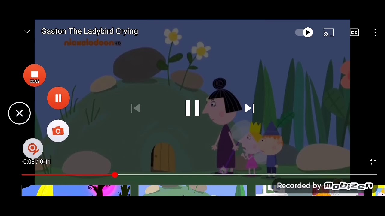 Gaston howling and crying... - YouTube