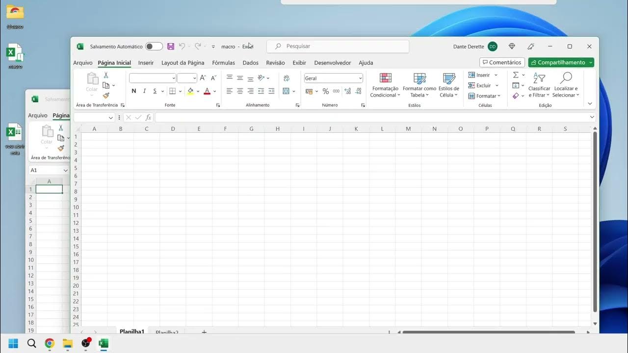 Automatizando o Excel: Abra uma Planilha ao Iniciar com o Evento Workbook Open (VBA) - YouTube