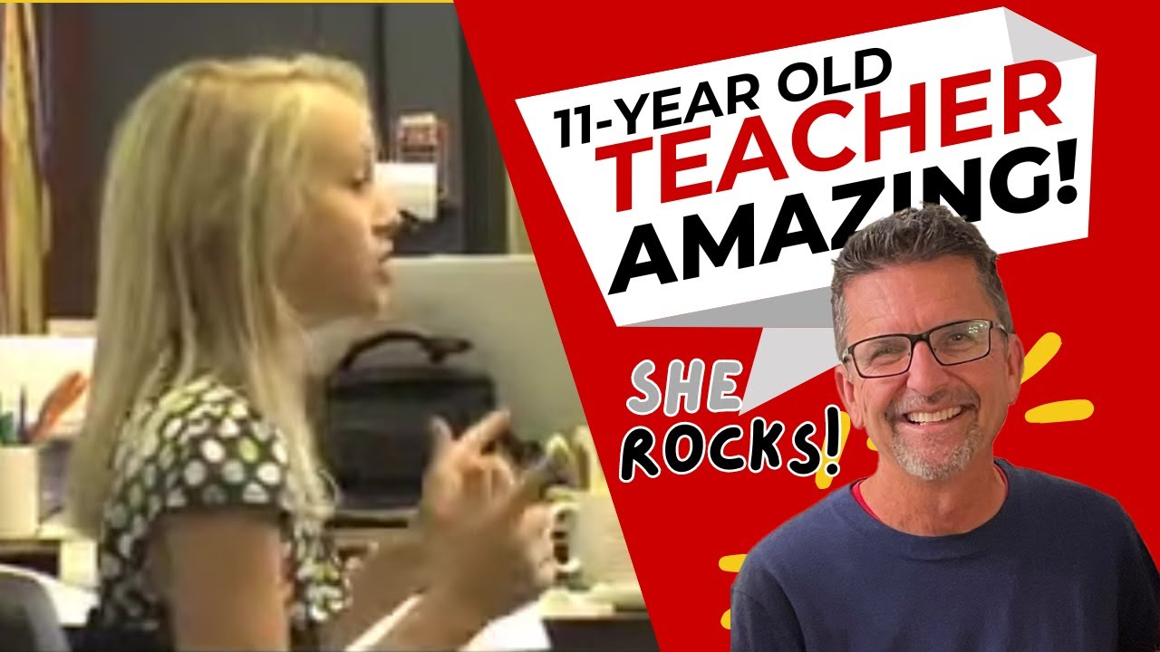 11 Yr Old Teacher! Amazing!! Whole Brain Teaching - YouTube