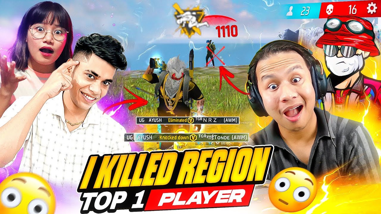 Region Top 1 Player Vs Awm Top 1 Player😱 One Of The Best Clash Of 2024🔥 ...