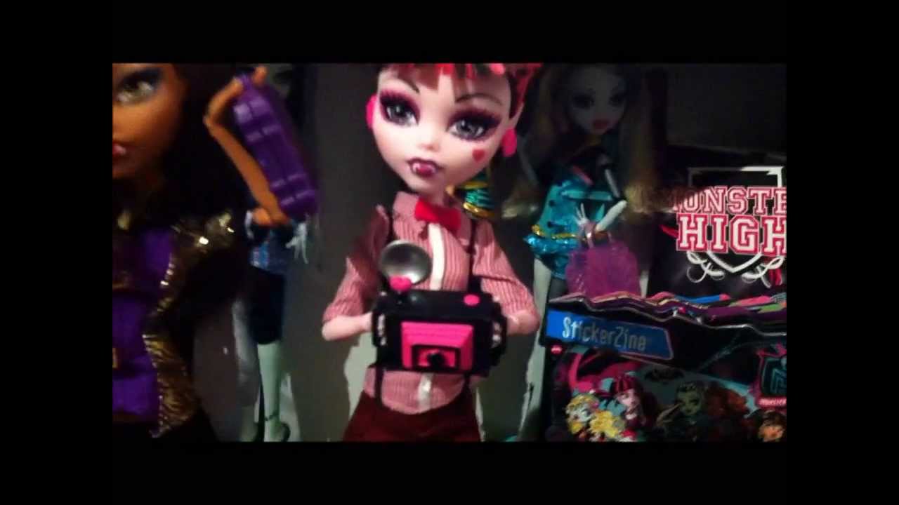 Monster High Club Fashion Packs Review - YouTube