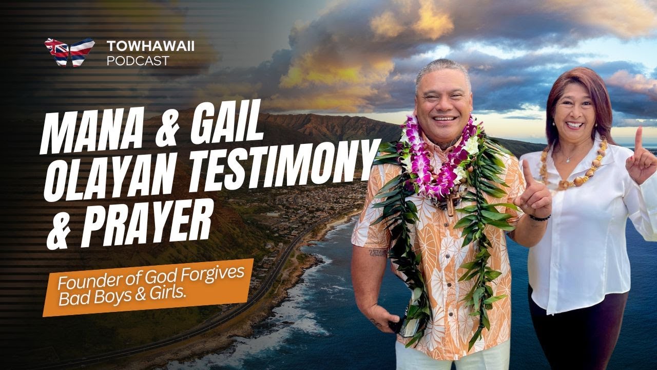 Mana & Gail Olayan Testimony & Prayer - YouTube