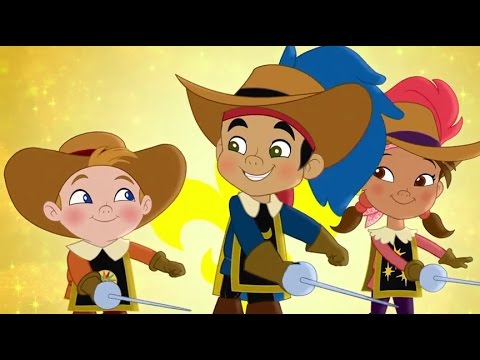 The Three Buccaneers - New Song | Jake And The Never Land Pirates ...