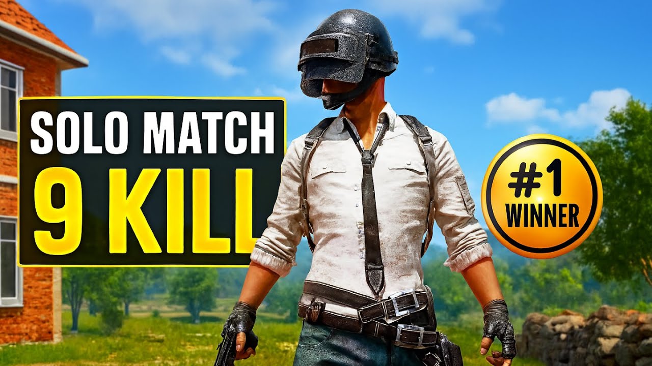 🔥PUBG PC | EPIC 9 KILL #SOLO WINNER | Intence in last moment - YouTube