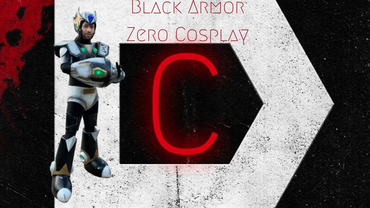 Black Armor Zero Cosplay Full Suit Up - YouTube