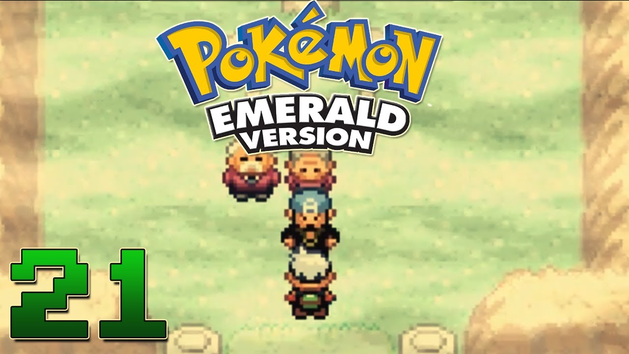 Let's Play Pokemon Emerald Part 21 - Mt. Pyre - YouTube