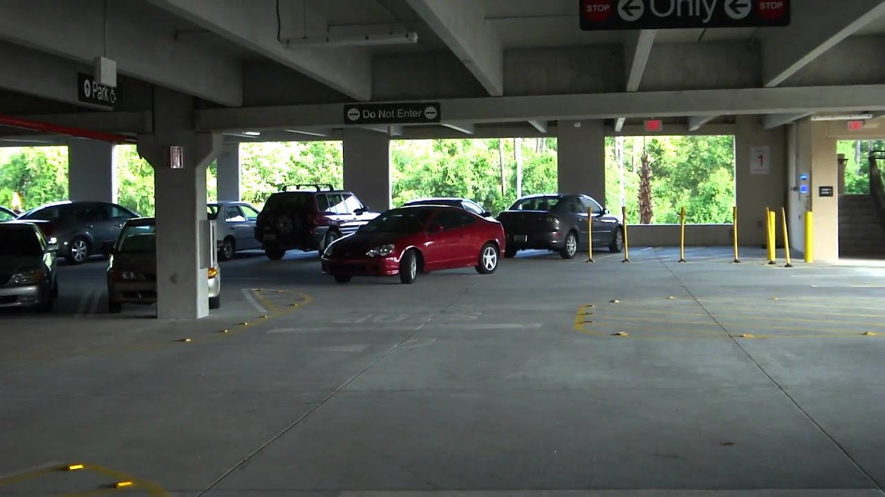 UCF Parking Garage - YouTube