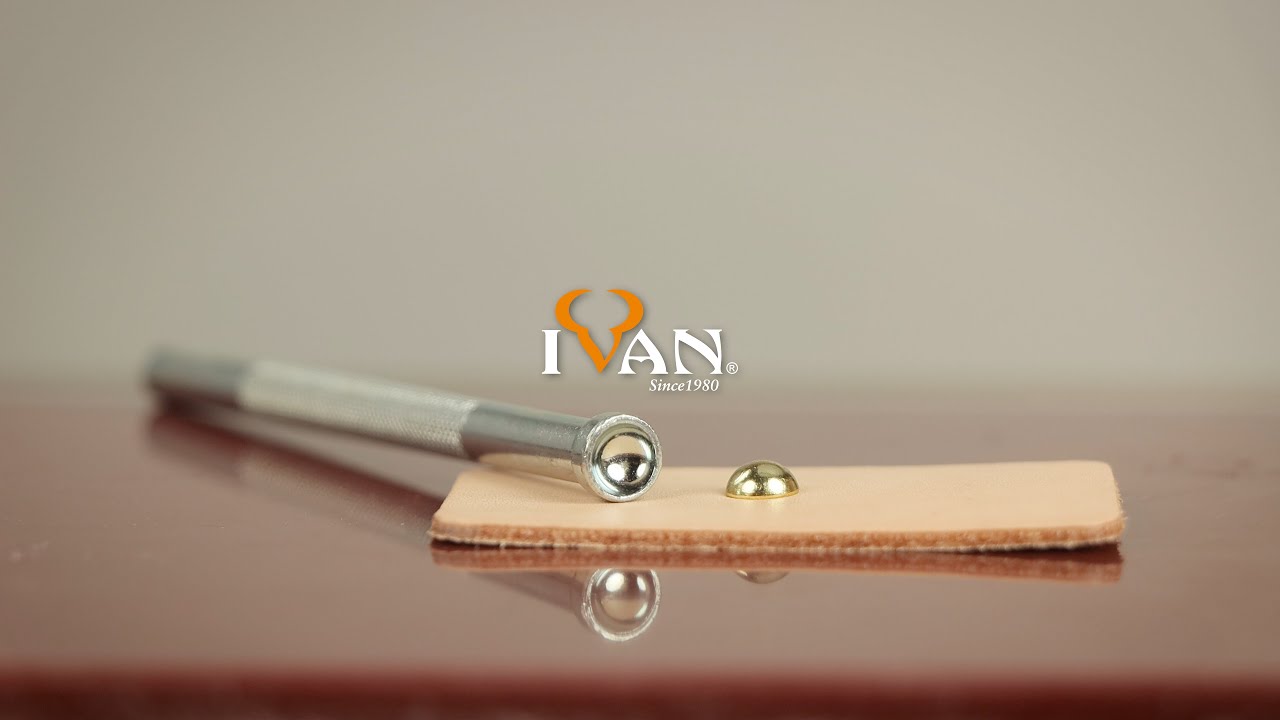 Dome Rivet Setter - YouTube