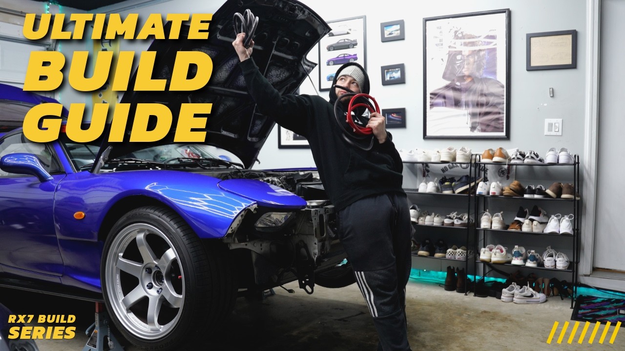 Rear Battery Relocation MADE EASY on RX7 FD! - YouTube