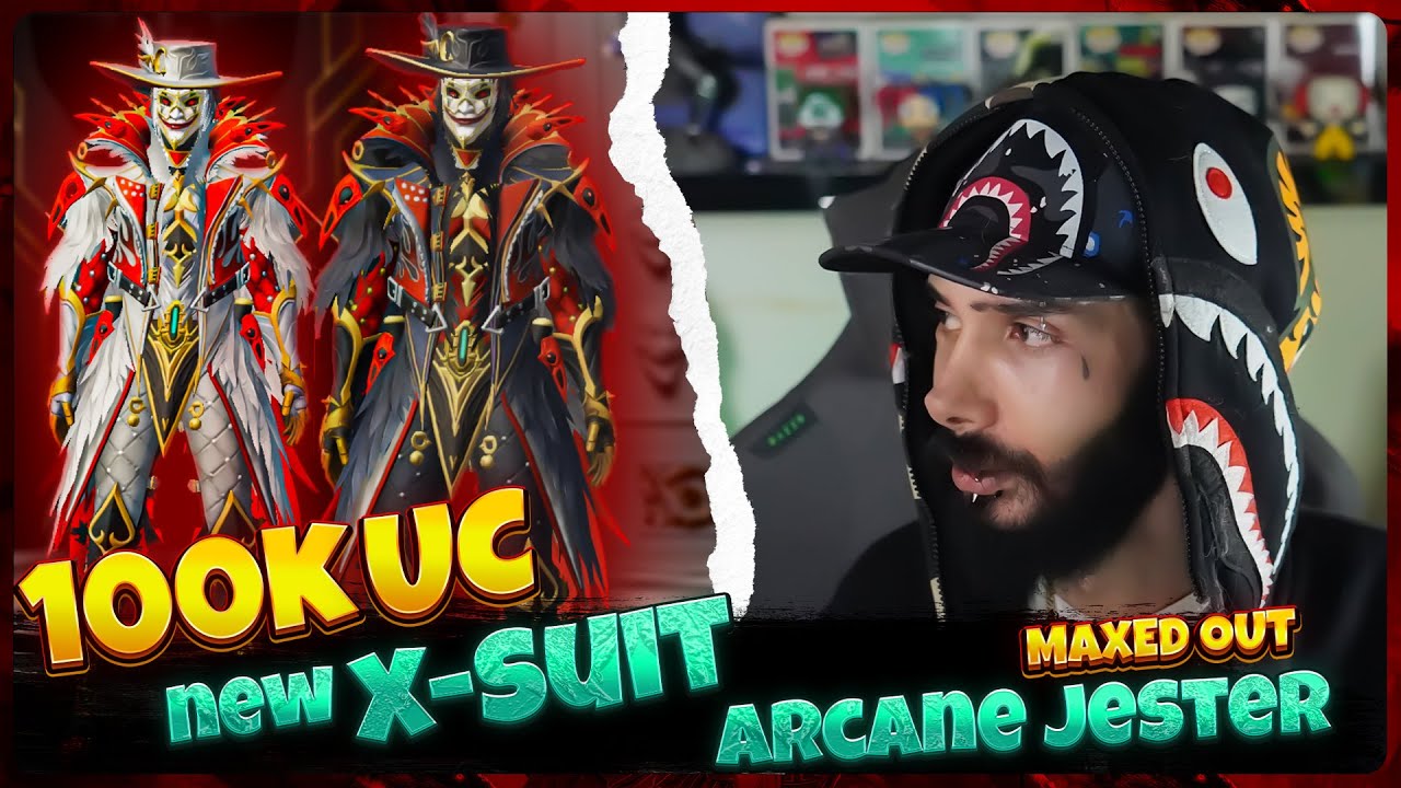 Arcane Jester X suit Maxed Out | مکس کردن لباس آپگریدی جوکر🃏 - YouTube