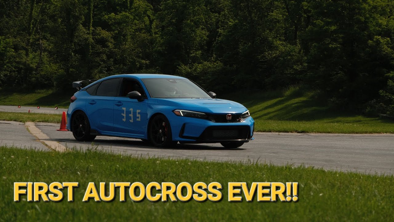 First Autocross Event with my 2023 Honda Civic Type R FL5 at Summit ...