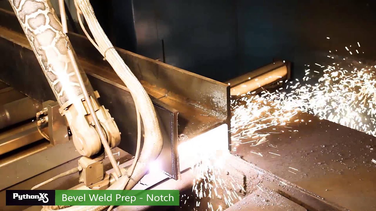 Bevel Weld Prep Notch - PythonX - YouTube