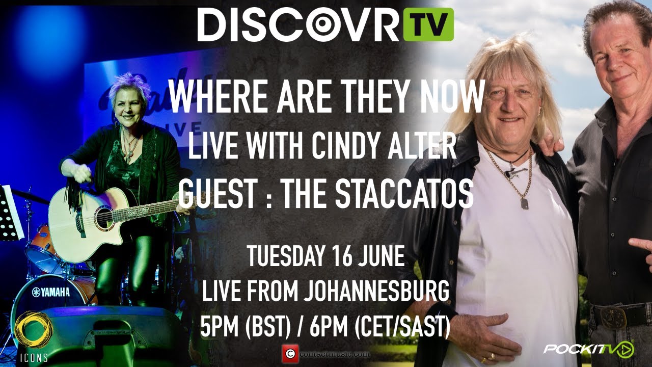 Where are they now with Cindy Alter - Special Guests The Staccatos ...