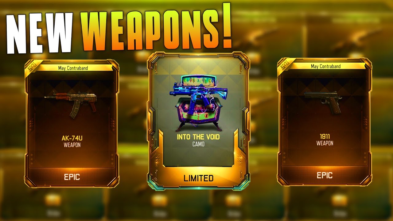 I GOT THE AK-74u, M1911, NEW INTO THE VOID CAMO, AND ALL OF THE GEAR ...