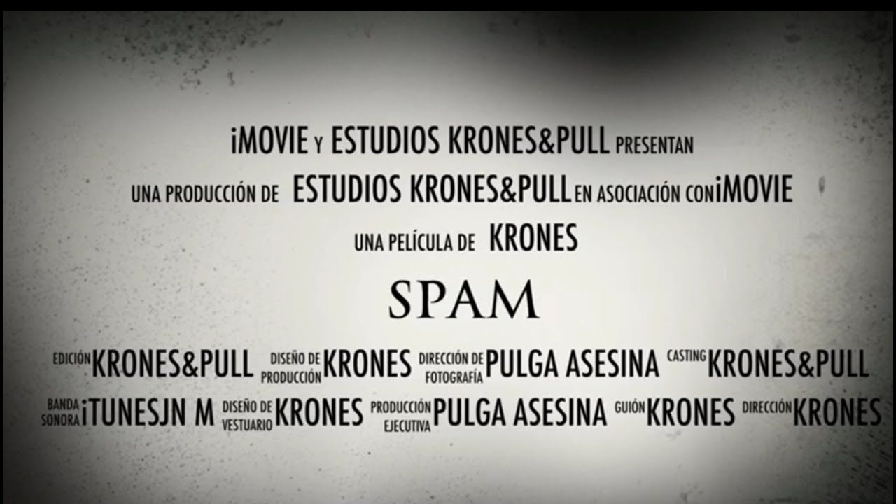 SPAM trailer español (estreno 2017) - YouTube