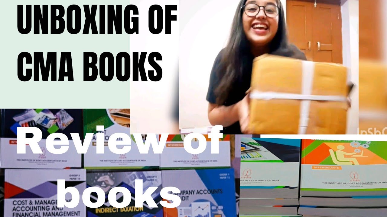Unboxing of CMA BOOKS| Review of CMA Books| CMA - YouTube