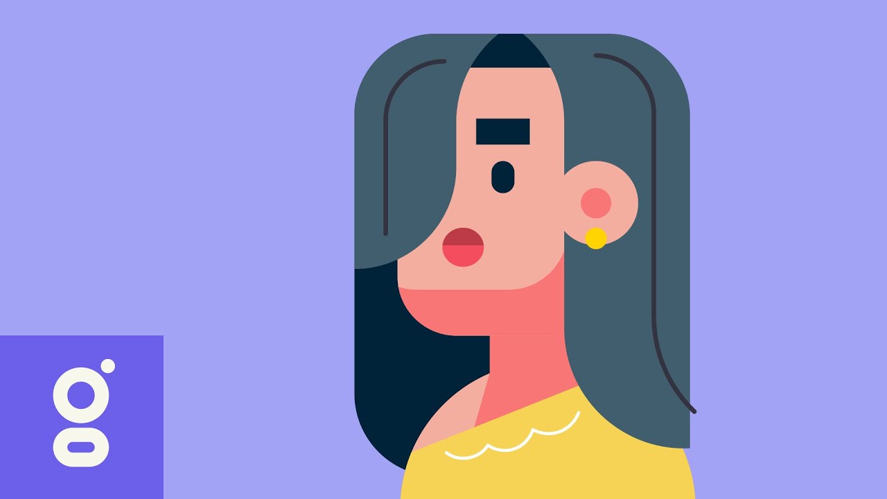 How to Draw a Female Character SUPER EASY in IPad Adobe Illustrator ...