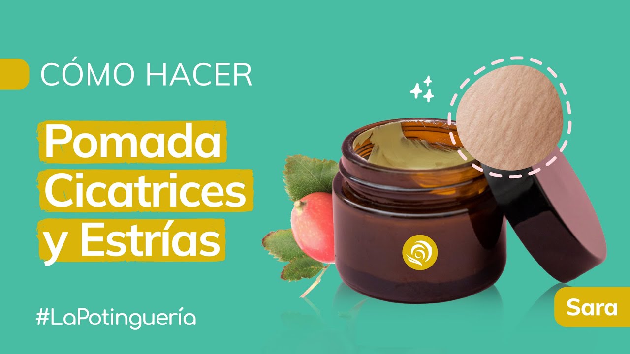Cómo hacer Pomada Regenerante para Cicatrices y Estrías 🌹🦵 Rosa ...