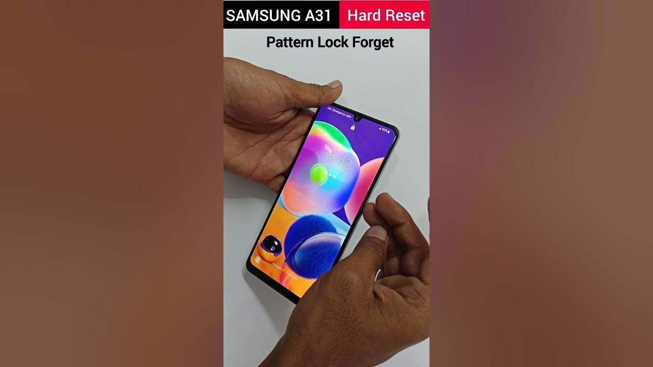 How to Hard Reset Samsung A31 | Samsung A31 Pattern Lock Forget - YouTube