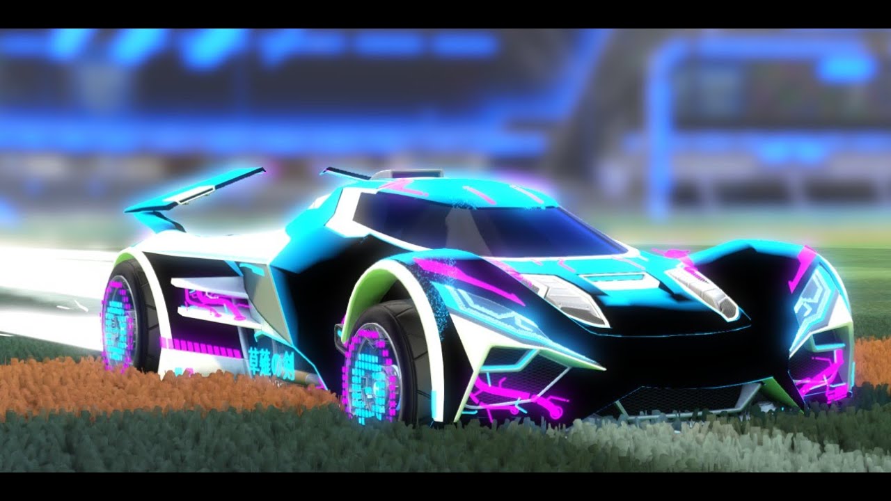 Stipple Gait Black Market Decal Rocket League - YouTube