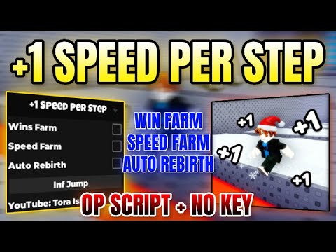 *NEW* +1 Speed Per Step Script (WIN FARM, SPEED FARM, AUTO REBIRTH ...