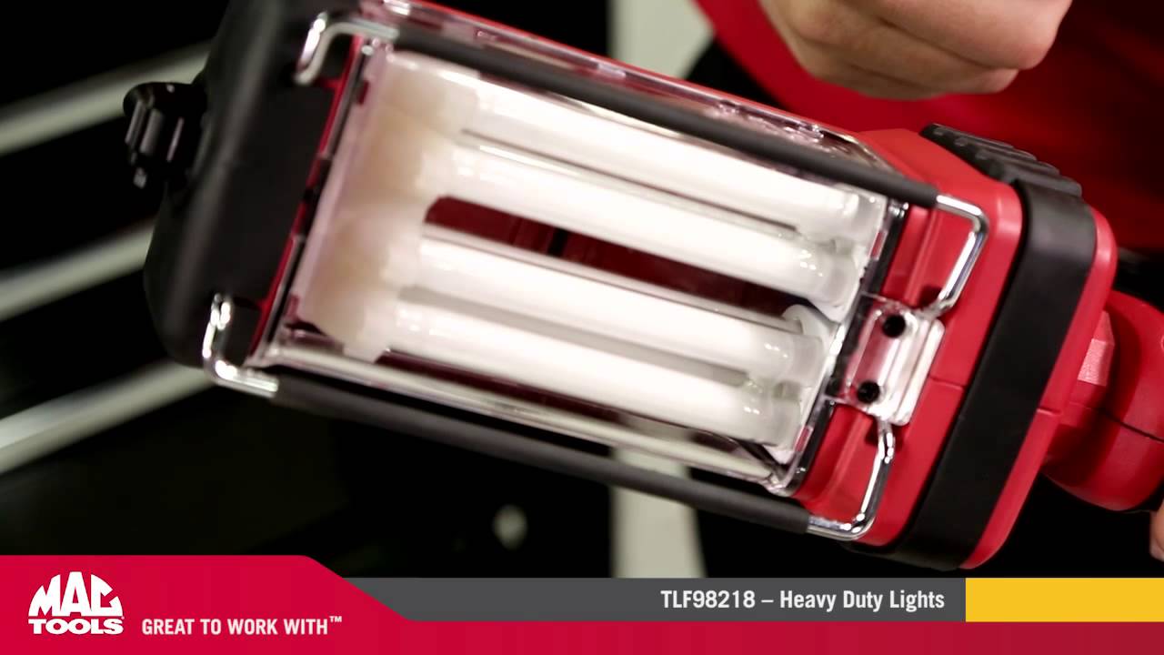 TLF98218 | Fluorescent Angle Lights | Mac Tools® - YouTube