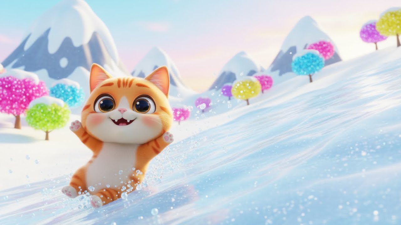 Kitty at the Snow Mountain Song ️🐱 | Fun Baby Songs & Nursery Rhymes ...