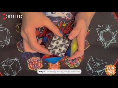 How To Put A Shashibo Cube Into A Shashibo Ball #shashibo #howto - YouTube