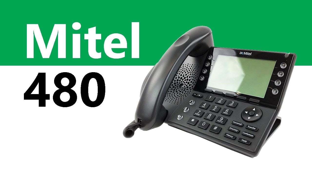 The Mitel 480 IP Phone - Product Overview - YouTube
