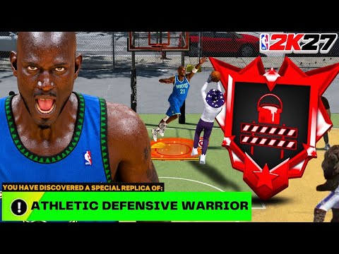 THIS 6'11 SHOT BLOCKING STRETCH BIG BUILD DESTROYS ALL CENTER BUILDS! BEST CENTER BUILD IN NBA 2K27