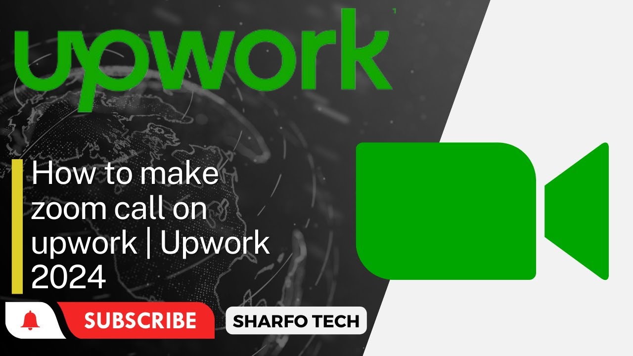 How to make zoom call on upwork | Upwork 2024 - YouTube
