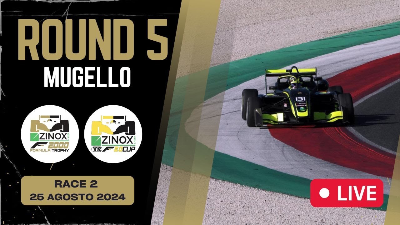 LIVE | Zinox F2000 Formula Trophy - Round 5 Mugello R2 - YouTube