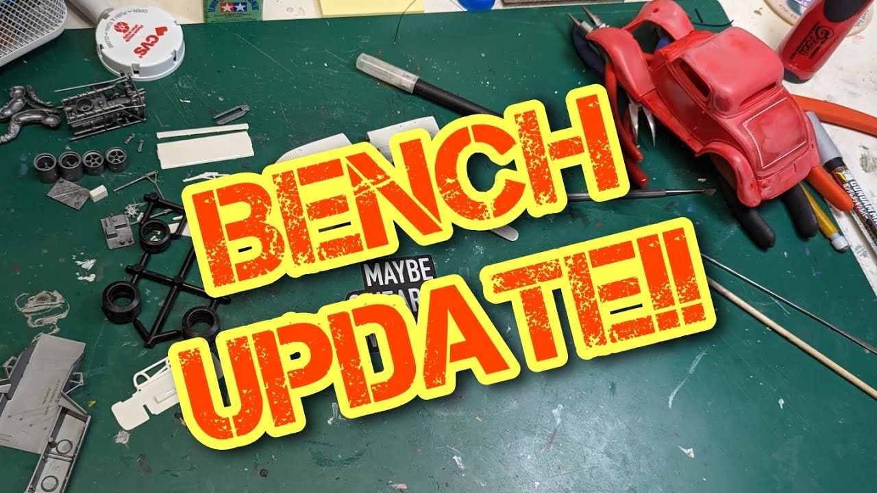 Bench update! getting caught up on a few projects! - YouTube