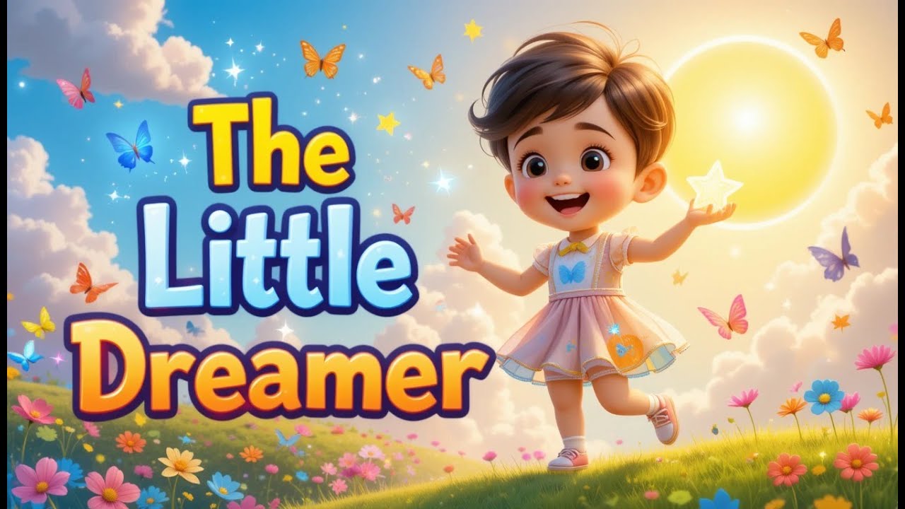 The Little Dreamer's Song 🌟 |Beautiful Bedtime Poem Kids Channel Funny Cartoon #kids #1B view # ...