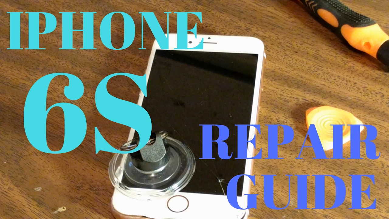 How To Replace Screen iPhone 6s - YouTube
