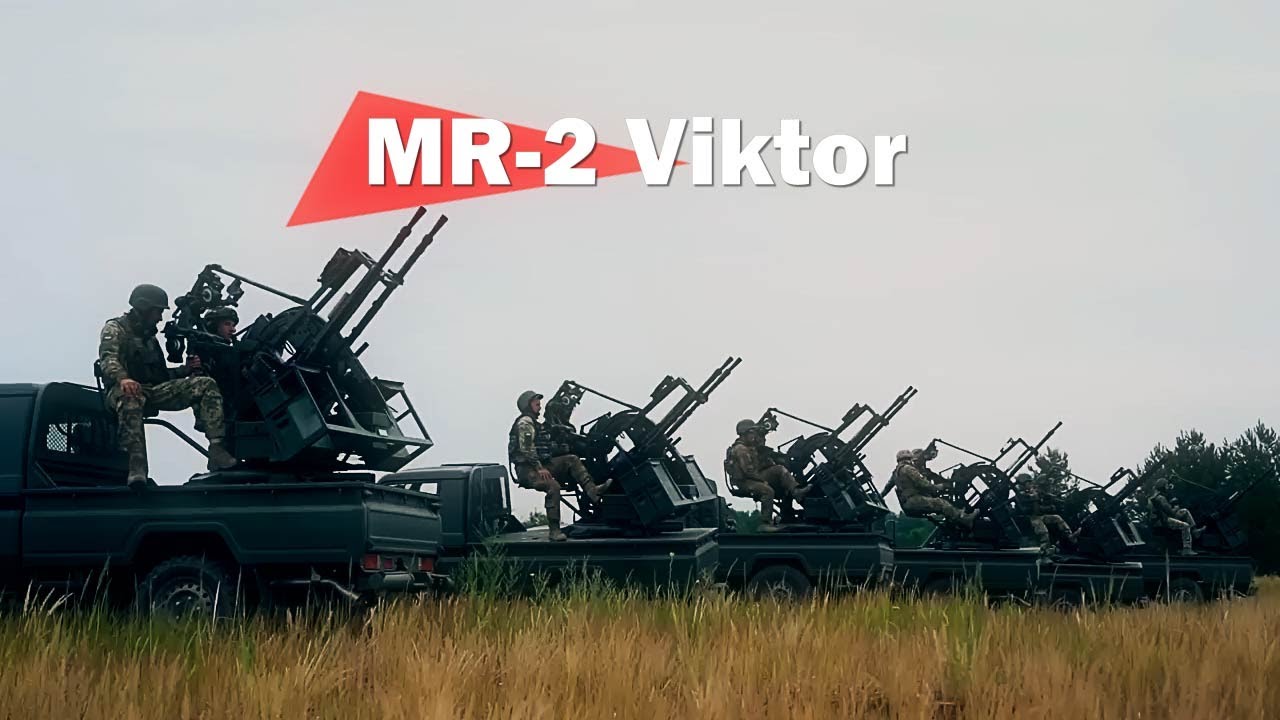 Viktor anti-aircraft machine guns shot down Russian drones in Ukraine ...