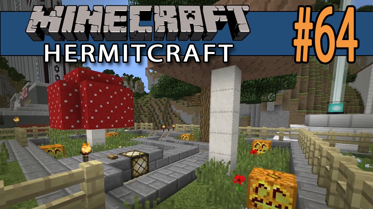 Minecraft Theme Ride Entrance - Hermitcraft #64 - YouTube