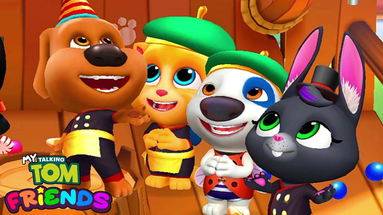 My Talking Tom Friends (Android,iOS) Gameplay Walkthrough- Tom Friends ...