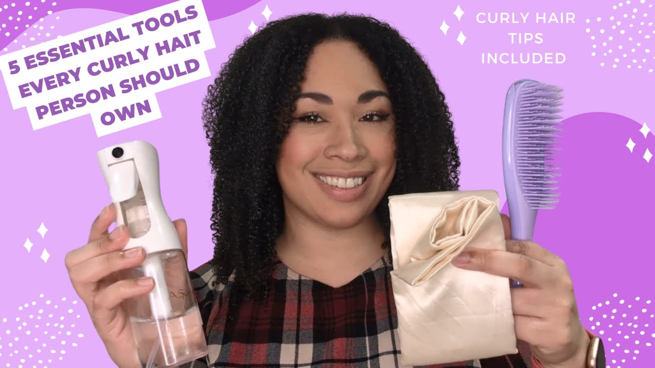 5 Essential Tools Every Curly Hair Person Should Own! 🌟 - YouTube