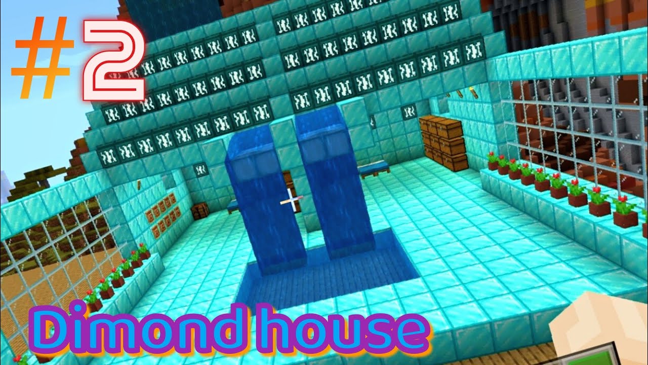 MY DIMOND HOUSE IN MINECRAFT PL GAMING #2 || #minecraft #trending # ...