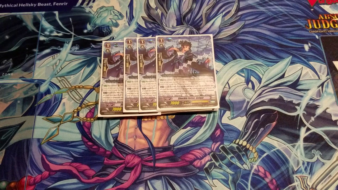 Cardfight!! Vanguard Fenrir/Wiseman Genesis Deck Profile (GBT09) - YouTube