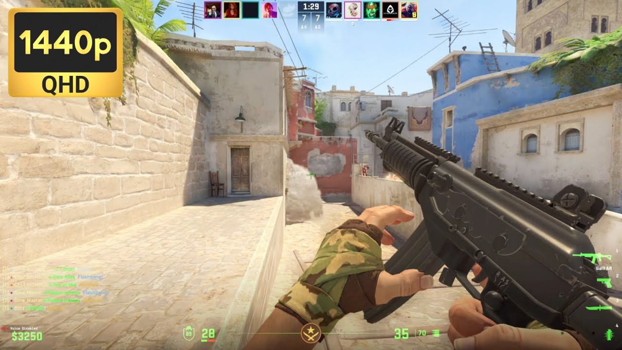 Counter Strike 2 Mirage Gameplay Ranked Competitive #15 - YouTube