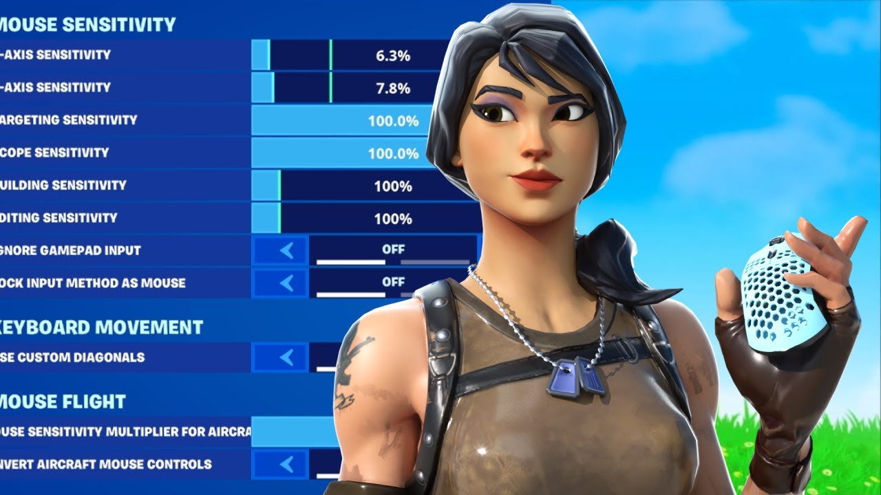 Best MOUSE SETTINGS In Fortnite For Beginners! - YouTube